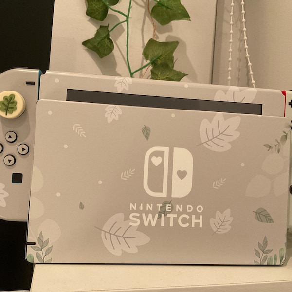 Cappuccino Time Nintendo Switch Skin, Cozy Brown Iced Latte Switch OLED ...