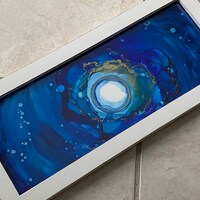 Panoramic Picture Frame in 1x1 Flat Style and Vintage Color of Your ...