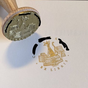 E MONOGRAM STAMP Letter E Stamp Business Card Stamp | Etsy