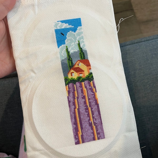 Bookmark Cross Stitch Pattern Digital PDF Handmade Bookmark Nature ...
