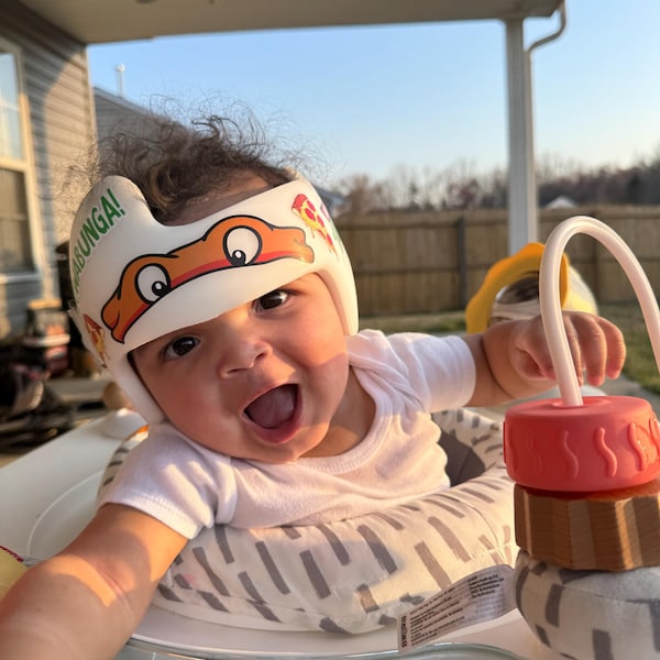 Custom Design Doc Band Decoration Decals, Stickers, Cranial Helmet ...