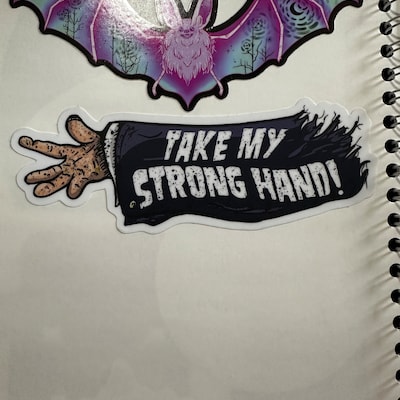Take My Strong Hand Scary Movie 2 Die Cut Sticker - Etsy