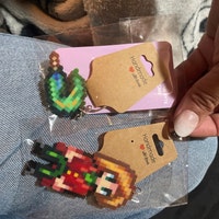 Video Game Perler Bead Plant Decorations Geeky Gamer Potted Plants ...