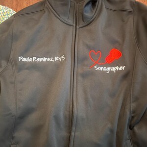 Nephrology Nurse Jacket Dialysis Nurse Jacket Hemodialysis RN Zip ...