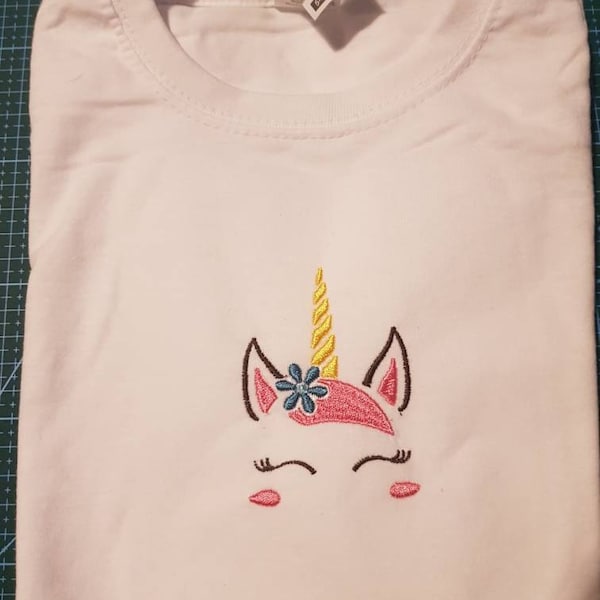 Unicorn Embroidery Designs - Baby Girl Machine Embroidery Pattern ...