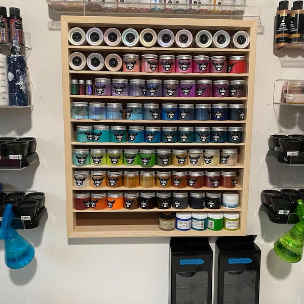 3" Deep Large Paint / Display Shelf - Wide Spacing - Etsy