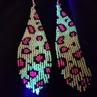 Seed Bead Earrings Pattern Bundle 5 Patterns Looped Fringe - Etsy Canada