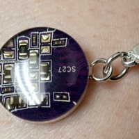 Circuit Board Pin, Recycled Motherboard Jewelry, Geek Chic Lapel ...