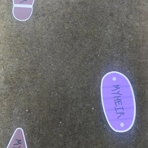 Peppa Pig Muddy Puddles Peel and Stick Floor Decals Set of 5 Birthday ...