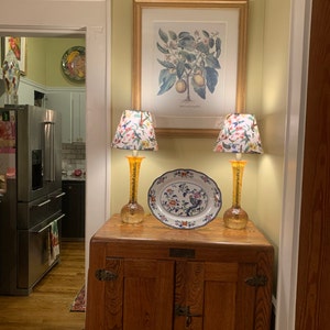 Firefighter Lamp Shade. Fire Department. Firetruck. Shades Are 9.5 X 5 ...