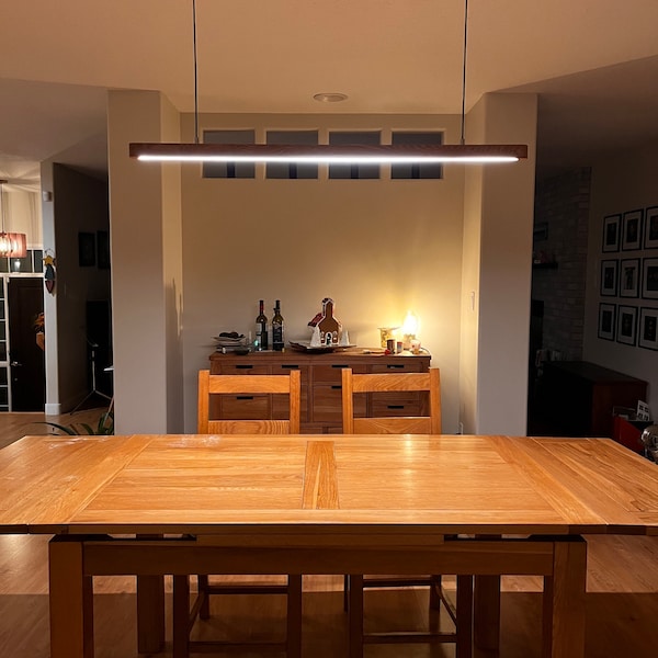 Fyra Oval Linear Suspension Chandelier | Pendant Chandelier | Dining ...