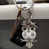 Owl Keychain Personalized Owl Gifts for Women Owl Jewelry Owl Lover ...