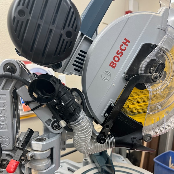 12" Bosch Glide GCM12SD Miter Saw Dust Collection, Complete Chute - Etsy