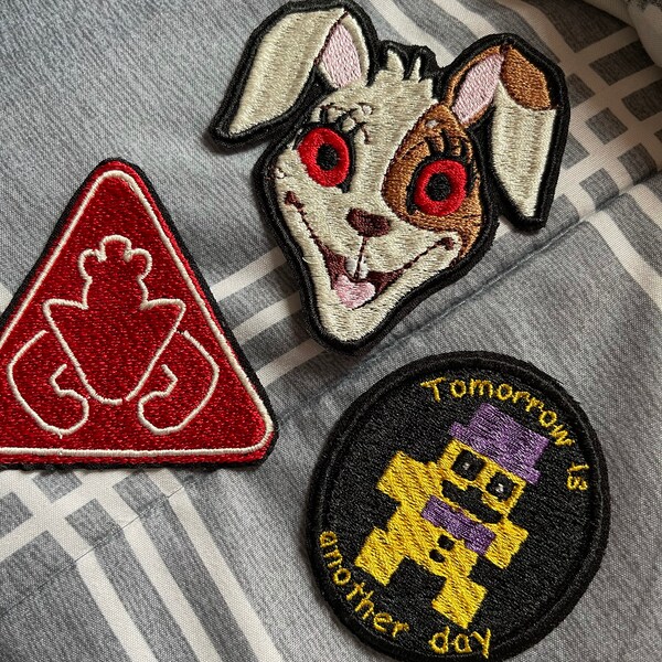 Fnaf Five Nights at Freddy's Security Breach Logo Iron on Patch - Etsy