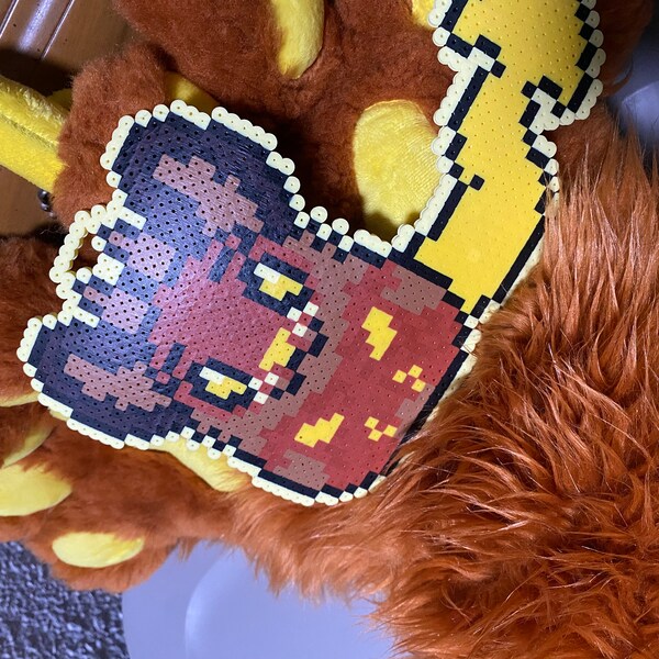 Legend of Zelda Perler Bead Shield - Etsy