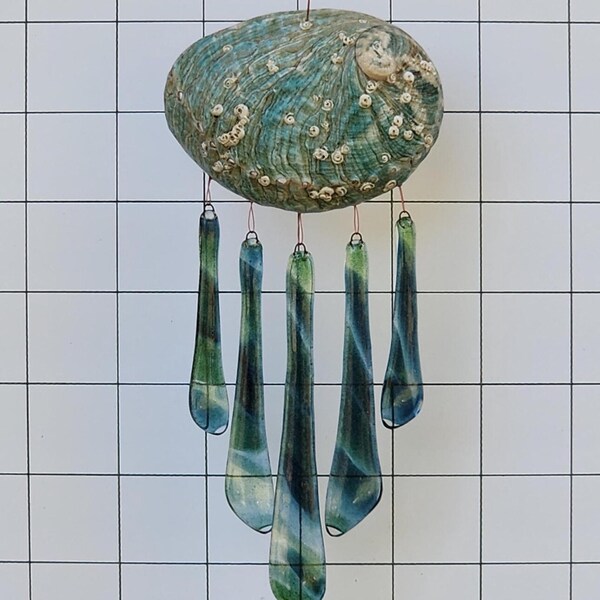 Tinkly Winkler Stained Glass Wind Chimes - Etsy