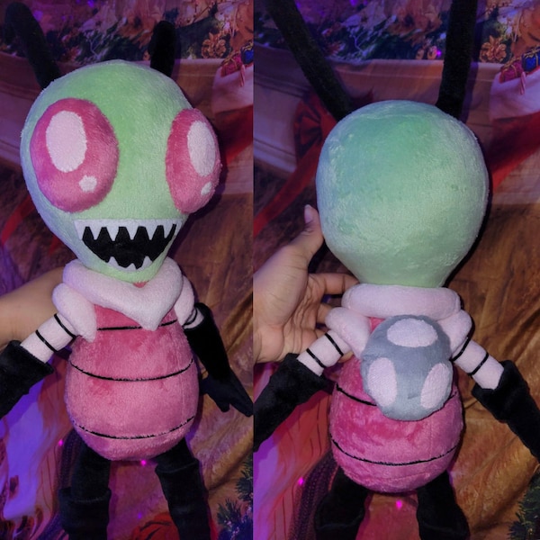 Invader Zim Plush Doll - Etsy