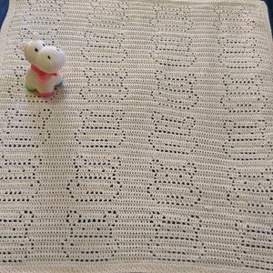 Kobe cow Filet Crochet Written Pattern, Instant Downloadable PDF - Etsy