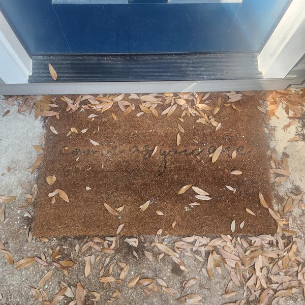 Audacity Door Mat | Funny Doormat | Housewarming Gift | New Home Gift ...