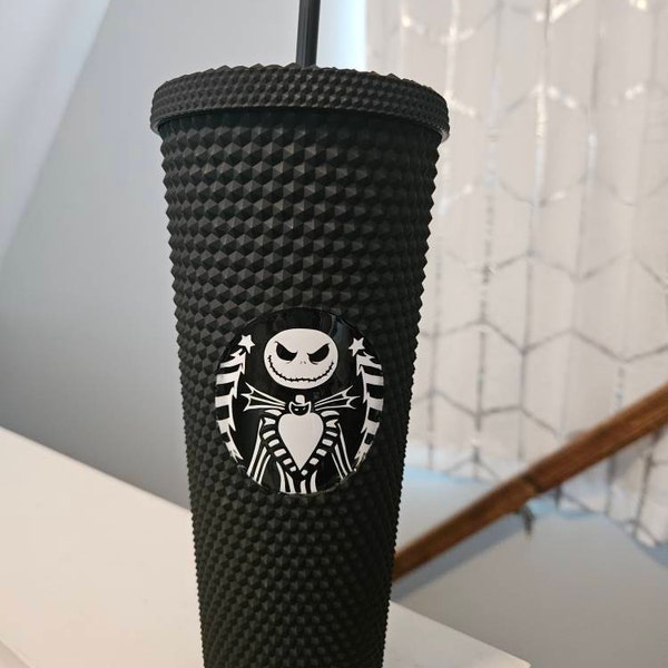 Corpse Bride Inspired Tumbler | Victor and Emily Cup | Studded Tumbler ...