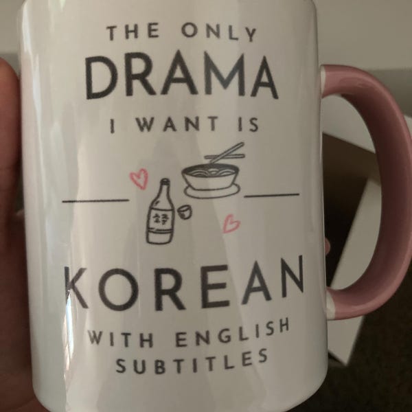 Korean Drama Merchandise, Korean Gifts, Kpop Lover Merch, Kdrama Addict ...