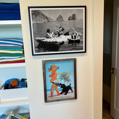 Vintage Coppertone Girl Wood Sign-beach House Decor-bathroom Sign FREE ...