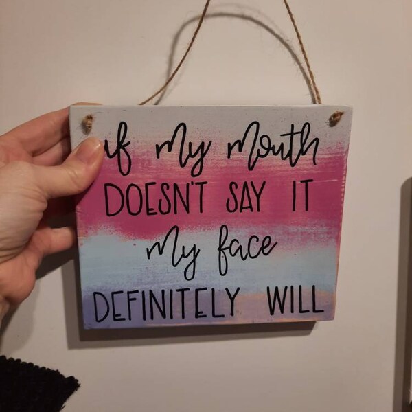 I'm Not a Craft Hoarder... • Handmade Wooden Sign • Crafters Gift ...