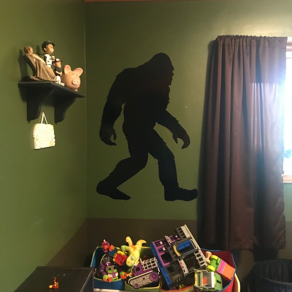Bigfoot, Sasquatch Large Wall Decal - Etsy