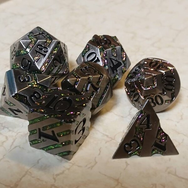 Solid Metal D2 Coin Featuring an a Sun Theme and a Moon Theme Aged ...