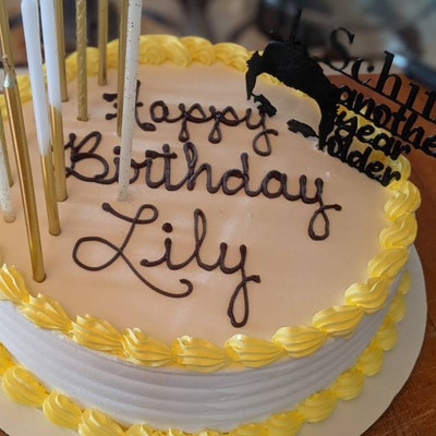 TV Inspired Birthday Cake Topper - Etsy