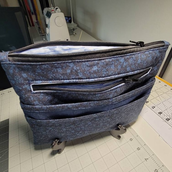 Purse Organizer, PDF Sewing Pattern, Instant Download, Zipper Pouch ...