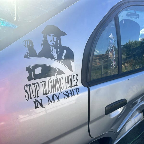 Alien Face Decal White Choose Size - Etsy