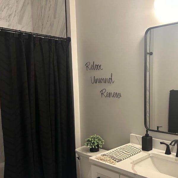 Personalised Wire Wall Words - Etsy