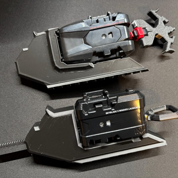 Beyblade X Ergonomic Rail WINDER Launcher Grip (digital Files Only) - Etsy