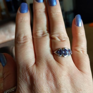 Vintage CID Pretty 14K Yellow Gold Mother of Pearl and Diamond Heart ...