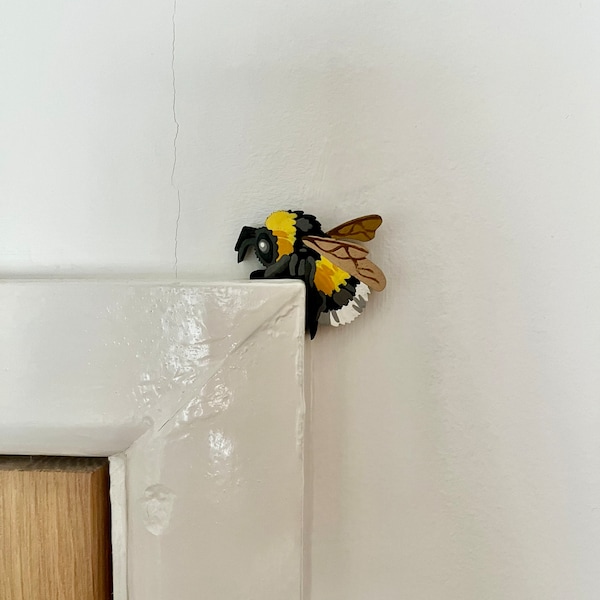 Miniature Bee to Sit on a Door Frame Corner - Etsy UK