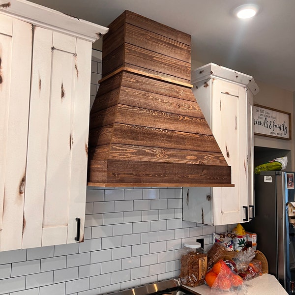 Add on - Chimney Extension, Shiplap Range Hoods Only, Wood Range Hood ...