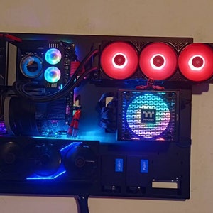 Wall Computer, Computer Wall Mount, Space Case, Open Case, Full ATX ...