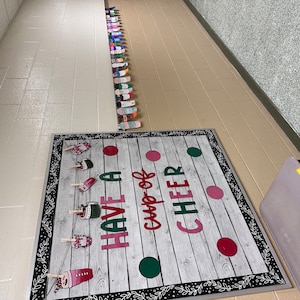 Retro Summer Bulletin Board Kit, Sunshine April and May Door Decor and ...