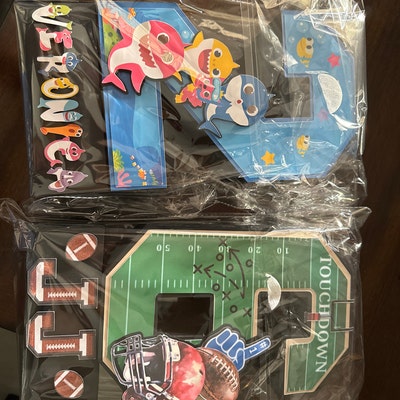 Dinosaur Number Prop/jurrasic Park Number/jurrasic Park Party/dinosaur ...