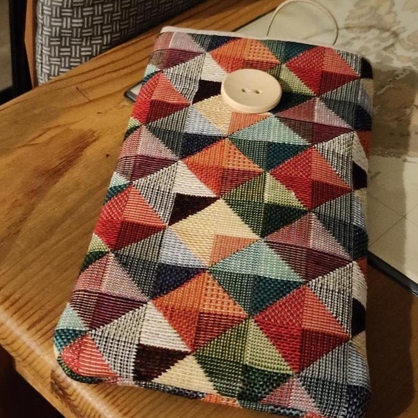 Cats Fabric Smartphone Pouch, Padded Phone Case, Phone Pouch, Fabric ...