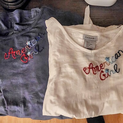 NAME ADD ON Sleeve Hand Embroidered Names - Etsy