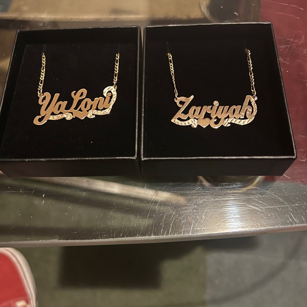 Customized Gold Name Plate Handmade - Etsy