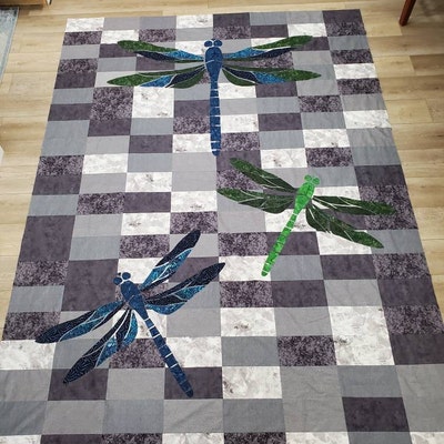 Dragonfly Applique Template or Pattern NO INSTRUCTIONS - Etsy