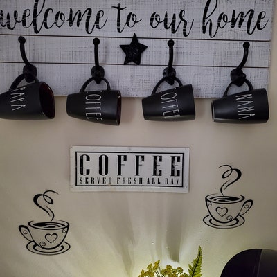 CUSTOM Rae Dunn Inspired Decals, DIY Rae Dunn, Vinyl Rae Dunn Stickers ...