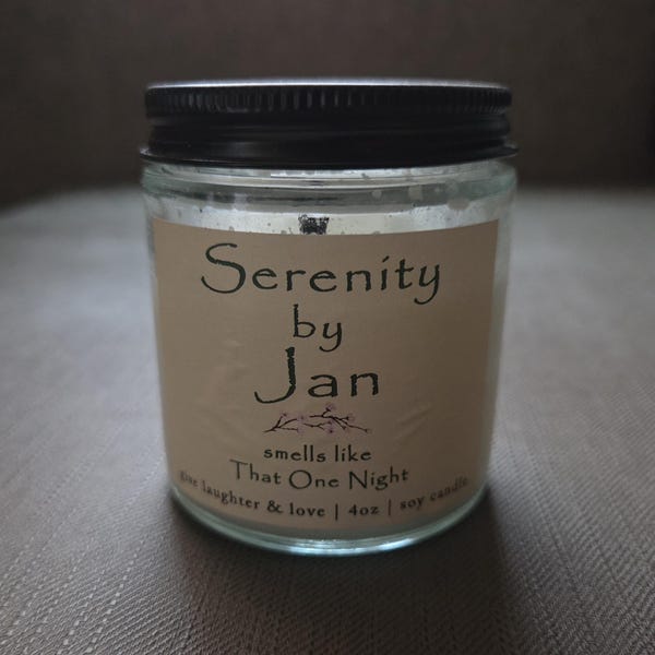 Serenity by Jan... Smells Like That One Night ...soy Candle | the ...