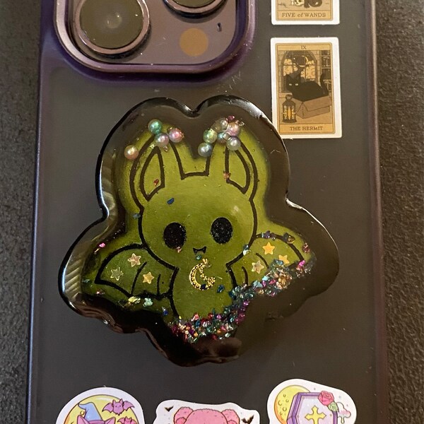 Bat Shaker Popsocket™, Kawaii Popsocket, Kawaii Bat Shaker Popgrip ...