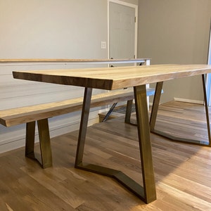 Desk legs T shape table legs Desk legs Steel table legs | Etsy