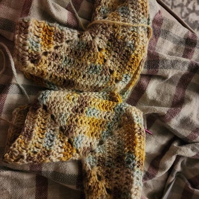 Blocks & Stripes Square Crochet PATTERN PDF Patchwork - Etsy