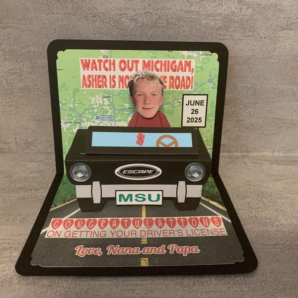 Anniversary or Wedding BOBBLEHEAD Pop up Card Personalized - Etsy